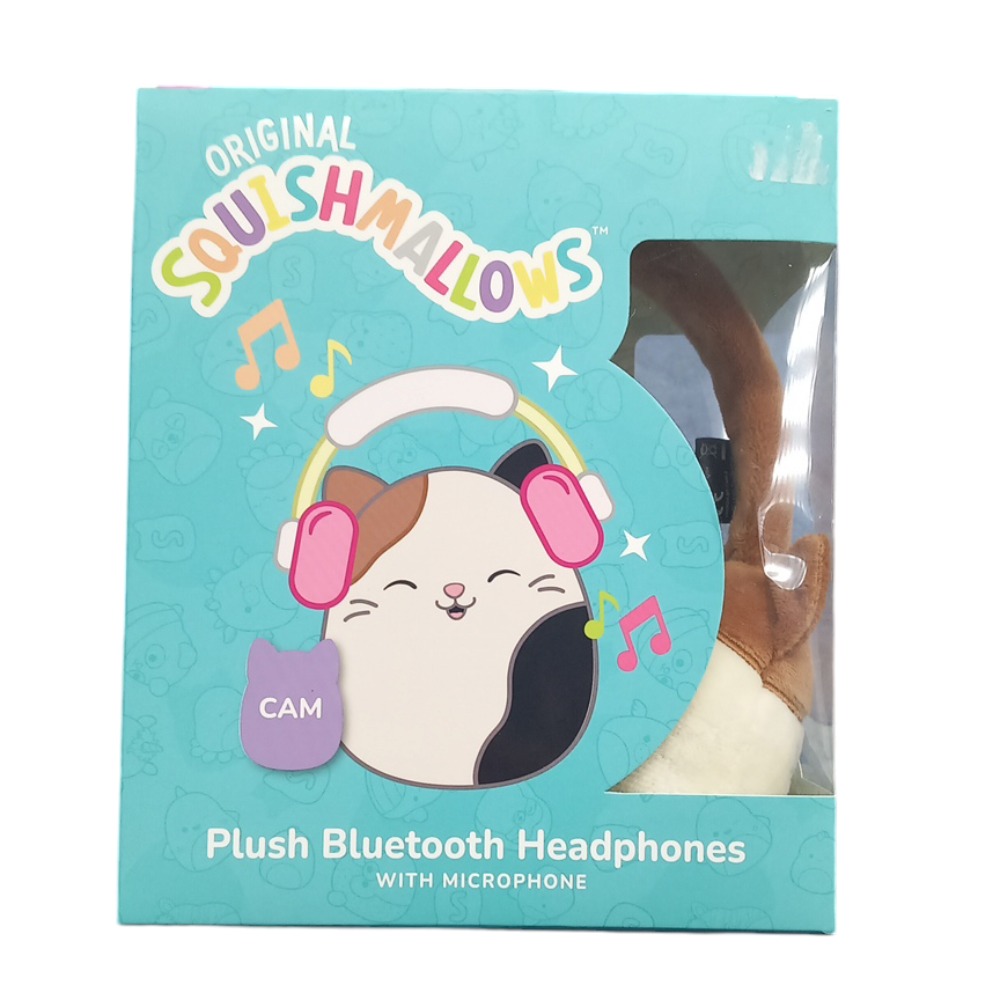 New Squishmallows Squishmallows - Cam The Cat, Plush Bluetooth ...